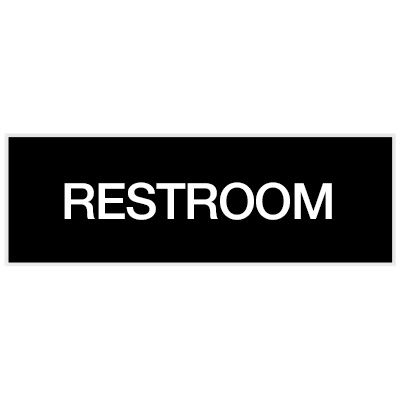 Rest Room - Engraved Door Signs | Seton