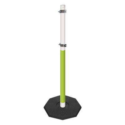 Flourescent Reflective Sign Posts & Bases | Seton