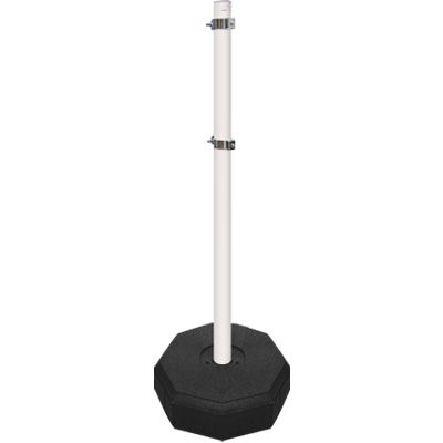 PVC Sign Stanchions, Stanchion Posts | Emedco