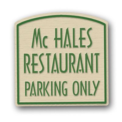 16"h x 16"w Custom Dome Signs|Seton Canada | Seton.ca