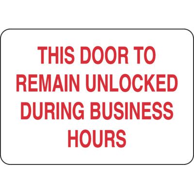 ANSI Signs - Notice Security Alarm | Seton