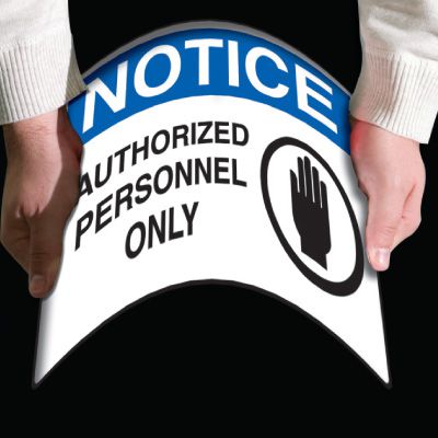 Custom Rough & Curved Surface Signs|Seton Canada | Seton.ca