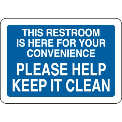 Housekeeping & Motivational Signs | Workplace Safety & Cleanliness | Emedco