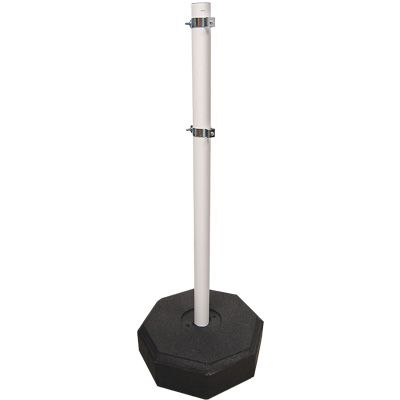 PVC Sign Stanchions, Stanchion Posts | Emedco