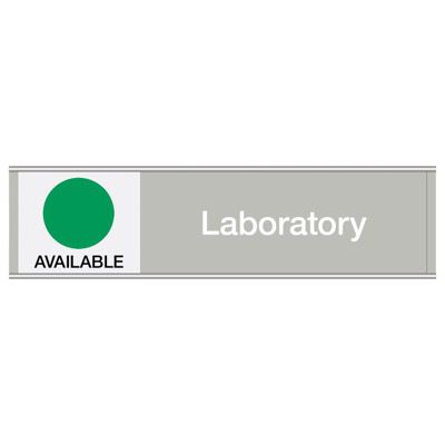 Engraved Facility Sliders - Laboratory-Available/In Use | Emedco