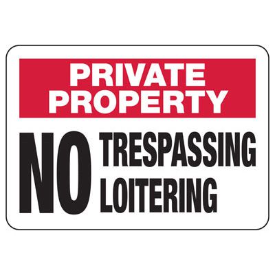 Private Property Signs | Seton