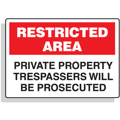 Private Property Signs | Seton