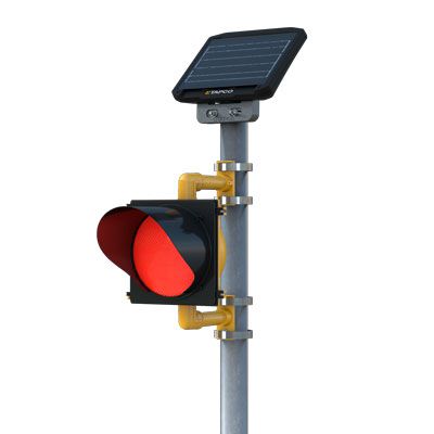 Solar LED Flashing Beacons, Light Beacons | Seton Canada | Seton.ca