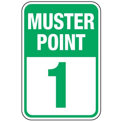 Muster Point Signs