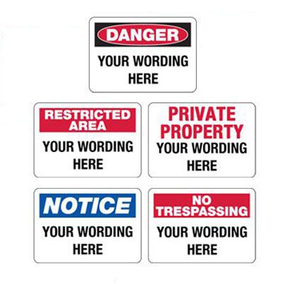 Custom Facility Signs | Emedco