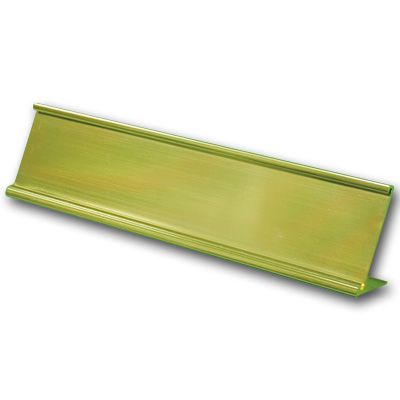 Nameplate Desktop Frames - 10"W x 2"H | Seton