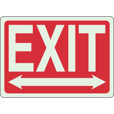 Exit Arrow Left/Right - Setonglo Luminous Exit And Path Marker Signs ...