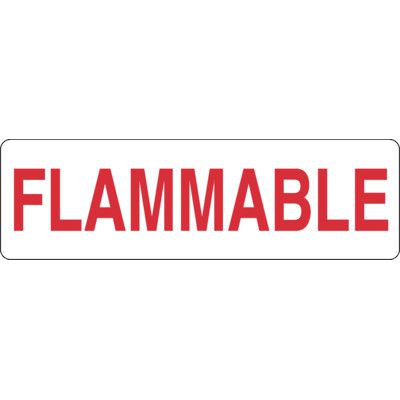 Flammable Safety Sign | Emedco