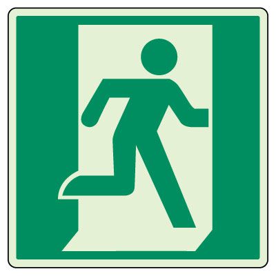 Running Man Exit Signs | Seton
