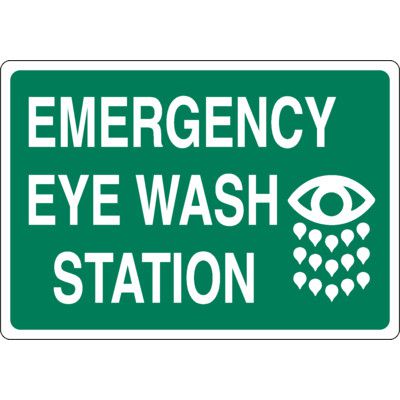 Emergency Eyewash Station Sign | Emedco