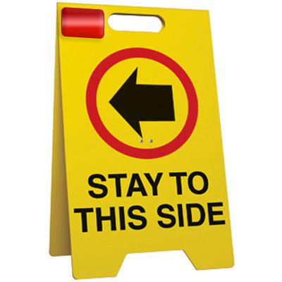 Stay To Left/Right Floor Stand | Emedco