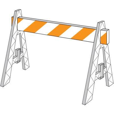 A-Frame Barricade Signs | Seton