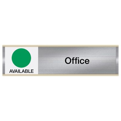 Custom Nameplates & Office Slider Signs | Seton.ca