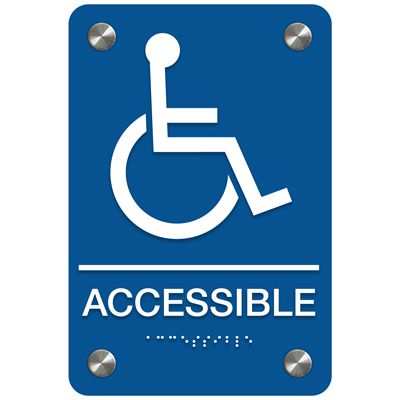 Accessible (Accessibility) - Premium ADA Facility Signs | Seton