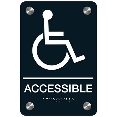 Accessible (Accessibility) - Premium ADA Facility Signs | Seton