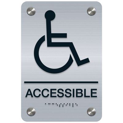 Accessible (Accessibility) - Premium ADA Facility Signs | Seton