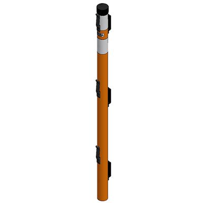 RapidRoll Portable Barrier - End Post | Seton