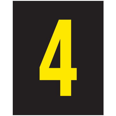 Brady® Reflective Letters & Numbers|Seton Canada | Seton.ca