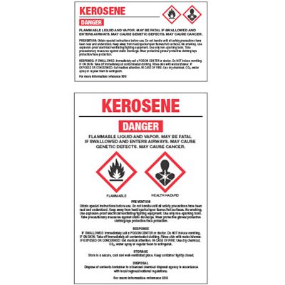 GHS Labels & Decals | OSHA Compliant Chemical Hazard Labels | Seton