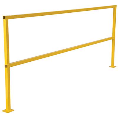 Steel Square Safety Handrails W/O Toeboard | Emedco