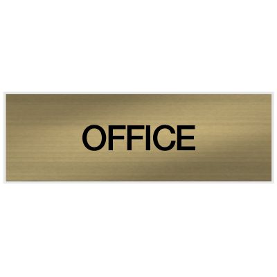 Office - Engraved Standard Worded Signs | Emedco