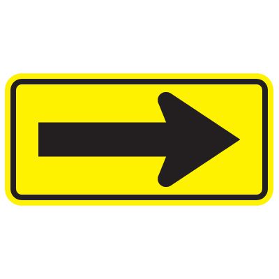Right Arrow Traffic Signs | Aluminum Directional Signs | MUTCD ...