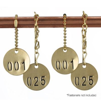 Brass Valve Tags | Seton