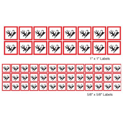 GHS Pictogram Label Sheets - Environment | Emedco