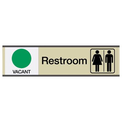 Bathroom Occupied Sign