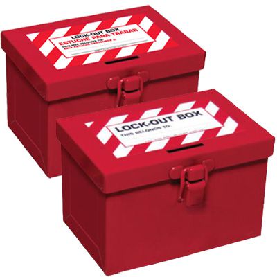 Group Lock Boxes: Portable & Wall-Mounted Safety Lockout Boxes | Seton