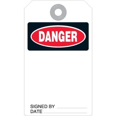 Danger Accident Prevention Tag | Emedco