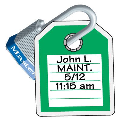 Lock-Out ID Tags - Lock-Out Tag | Seton