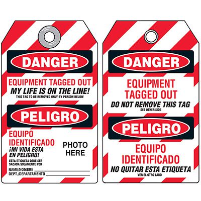 Photo ID Lockout Tags | OSHA Safety & Accountability | Seton