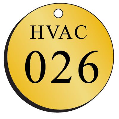 Brass Valve Tags | Durable Industrial Identification | Seton
