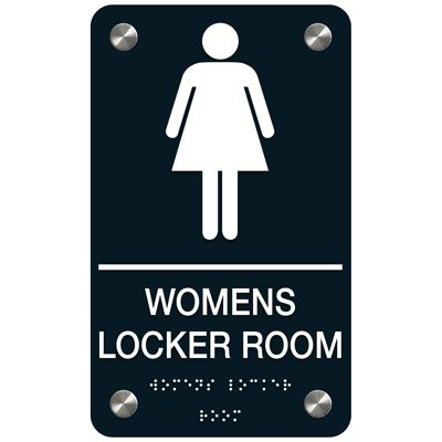 Women's Locker Room Signs, Facility Signs, ADA Signs | Seton | Seton