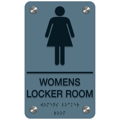 Women's Locker Room Signs, Facility Signs, ADA Signs | Seton | Seton