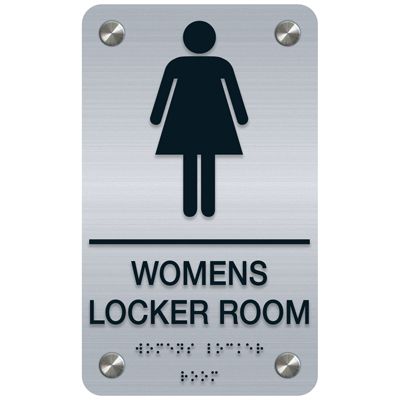 Premium ADA Signs - Women's Locker Room | Emedco