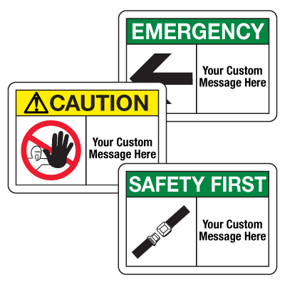 Custom ANSI Safety Signs | Seton