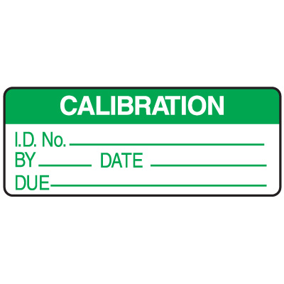 Calibration Stickers & Labels | Seton