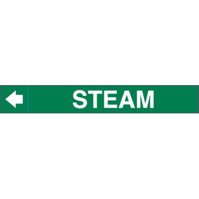 Brady Plenum-Rated Aluminum Pipe and Duct Markers - Steam | Seton.ca
