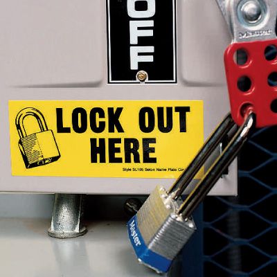 Lockout Labels - Lock Out Here|Seton Canada | Seton.ca