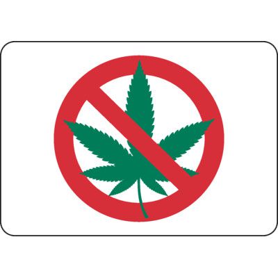 No Marijuana Smoking Signs | Seton