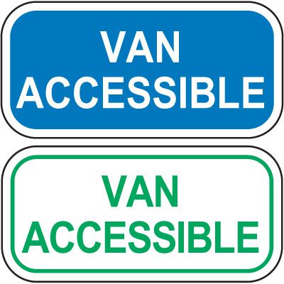 ADA Accessible Parking Signs | Seton