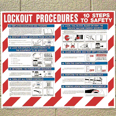 Lockout Wall Chart | Seton