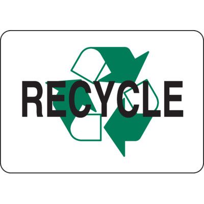Facility Reminder Signs - Recycle | Seton